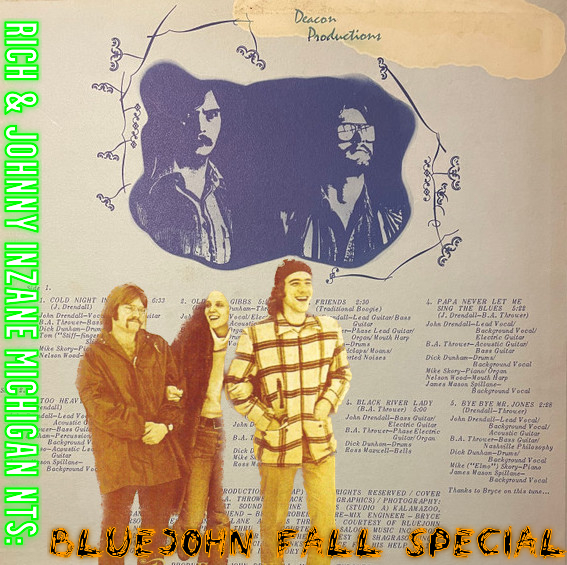 Rich & Johnny's Inzane Michigan - BLUEJOHN FALL SPECIAL 18th September ...